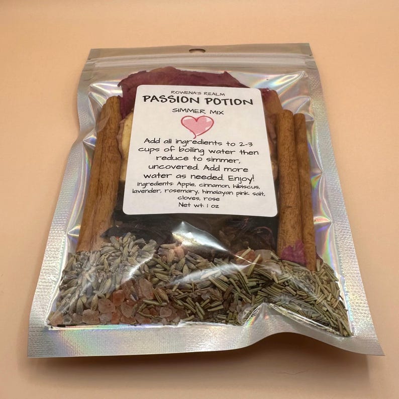 Love Spell, Simmer Pot Kit, Intention Simmer, Stovetop Potpourri ...