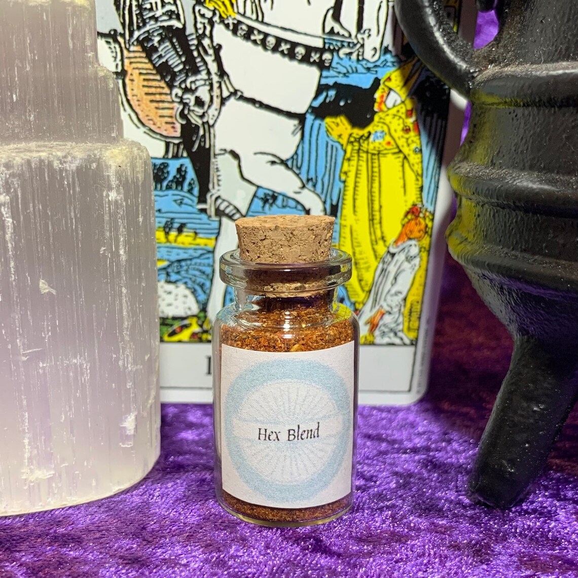 Hex powder revenge curse witchcraft supplies dark magic | Etsy