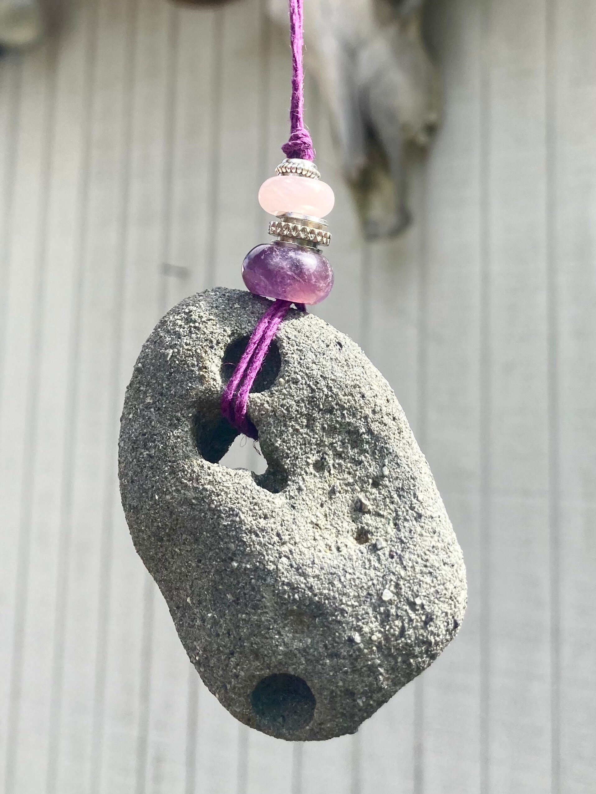 Hagstone Amulet for Love and Protection - Etsy