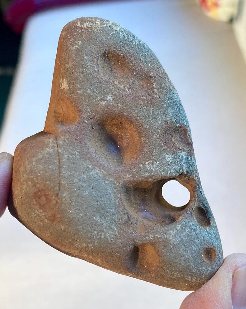 Rusty Triangle Hagstone - Etsy UK