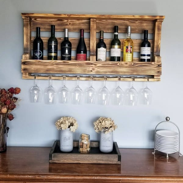 Pallet Wine Rack - Etsy