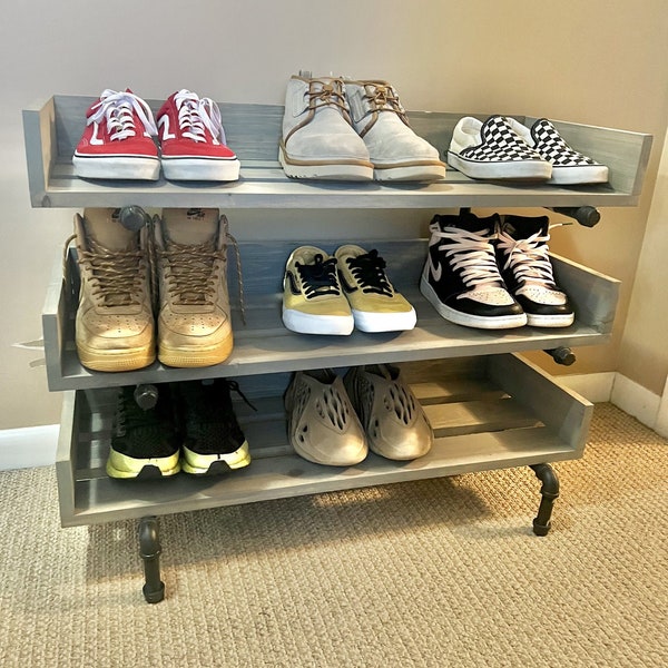 Floating Shoe Rack - Etsy