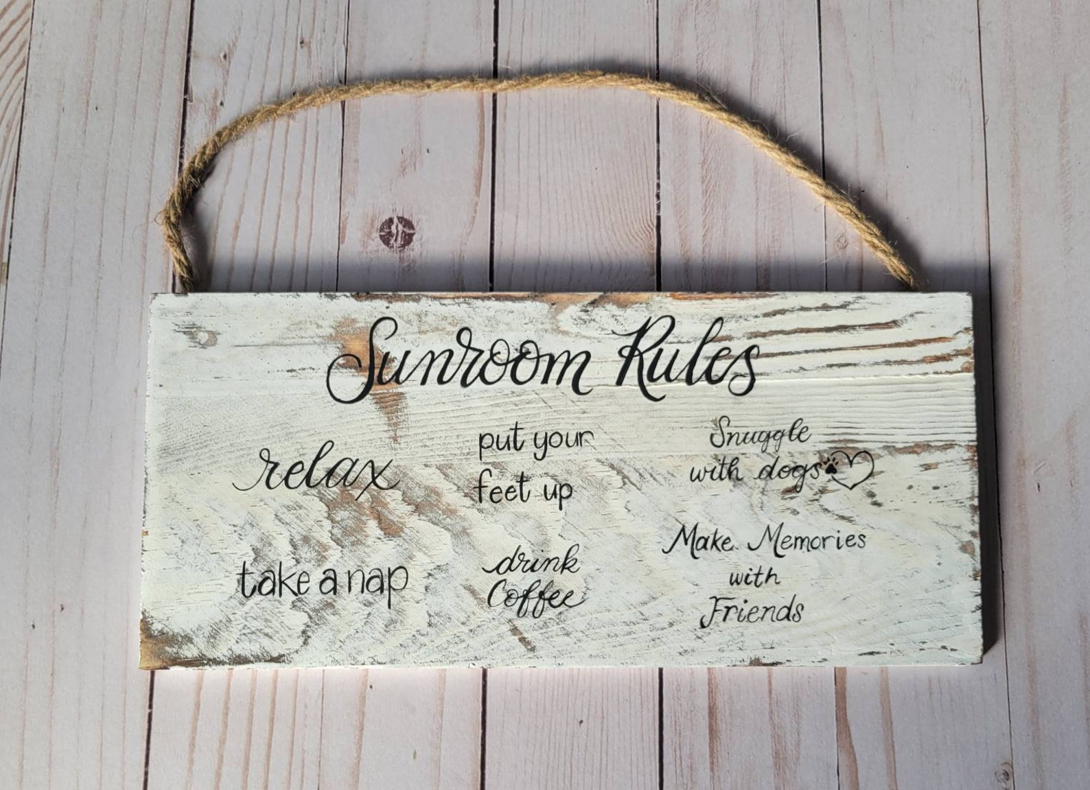 Sunroom Sign Sunroom Rules Sunroom Decor Porch Sign - Etsy