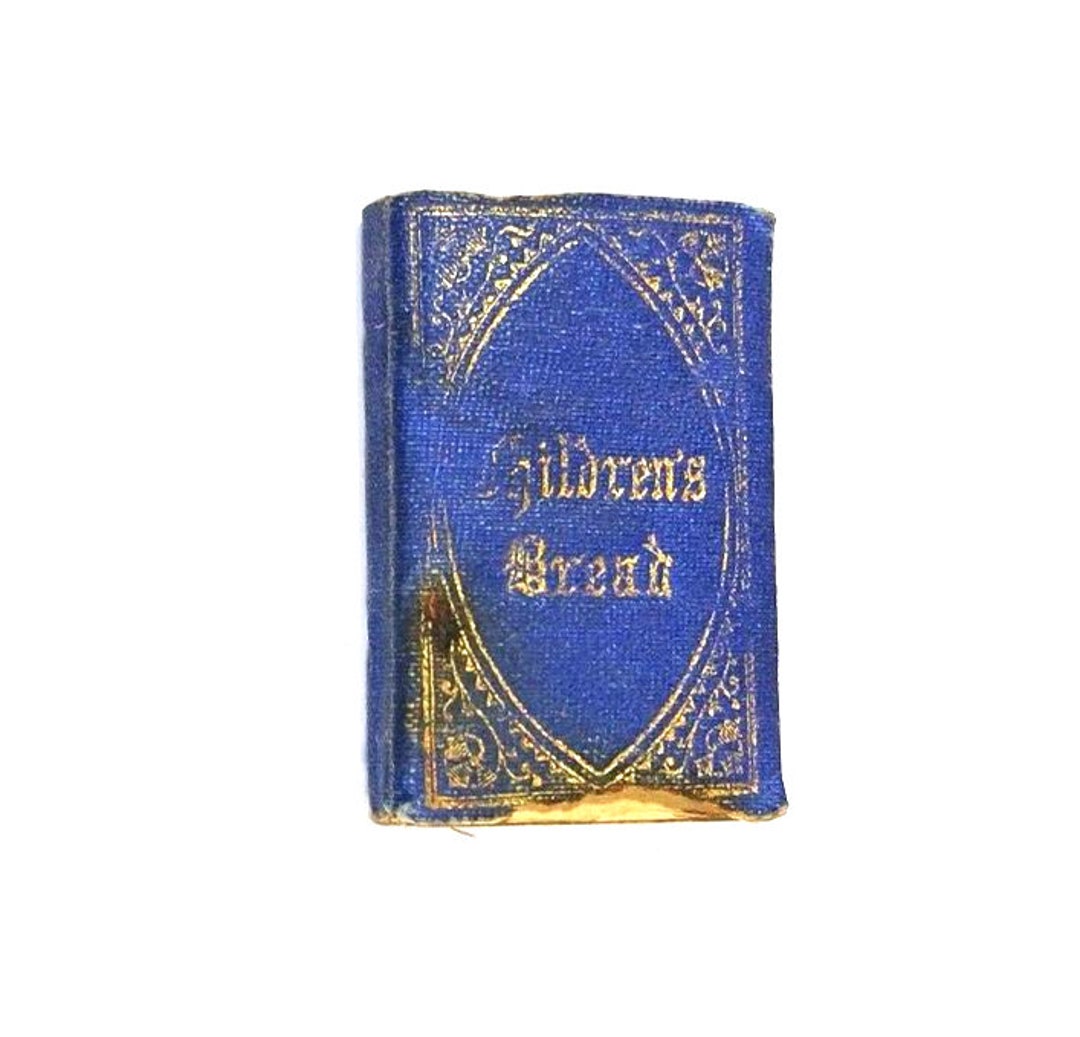 Antique Mini Book Religious Tract Society Childrens Bread Daily Bible ...