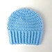 NEW! - Ribbed Brim Baby Beanie Crochet Pattern - Baby Hat Crochet ...