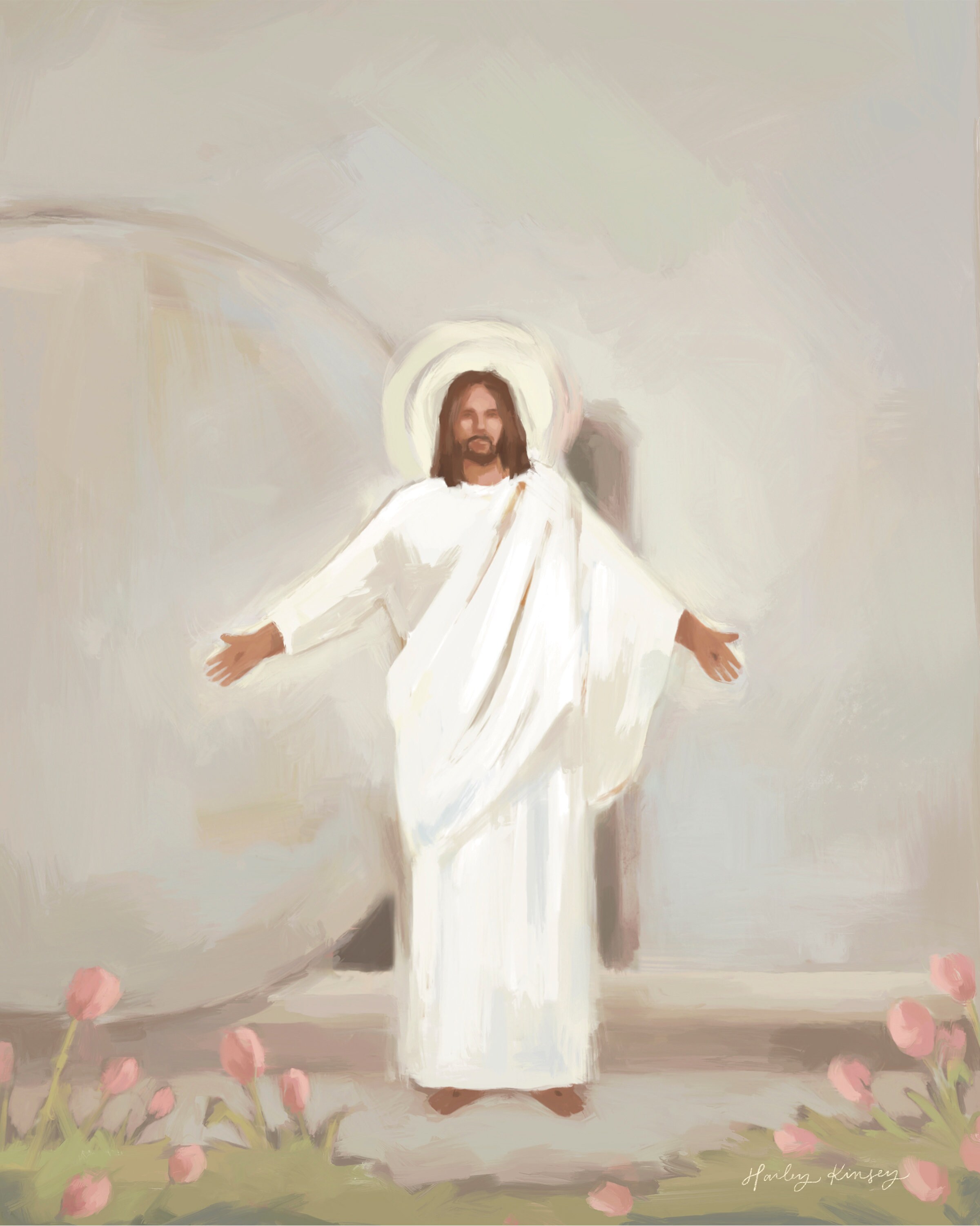 Easter Collection, "risen", Fine Art Print, Easter Art, Christian Art ...