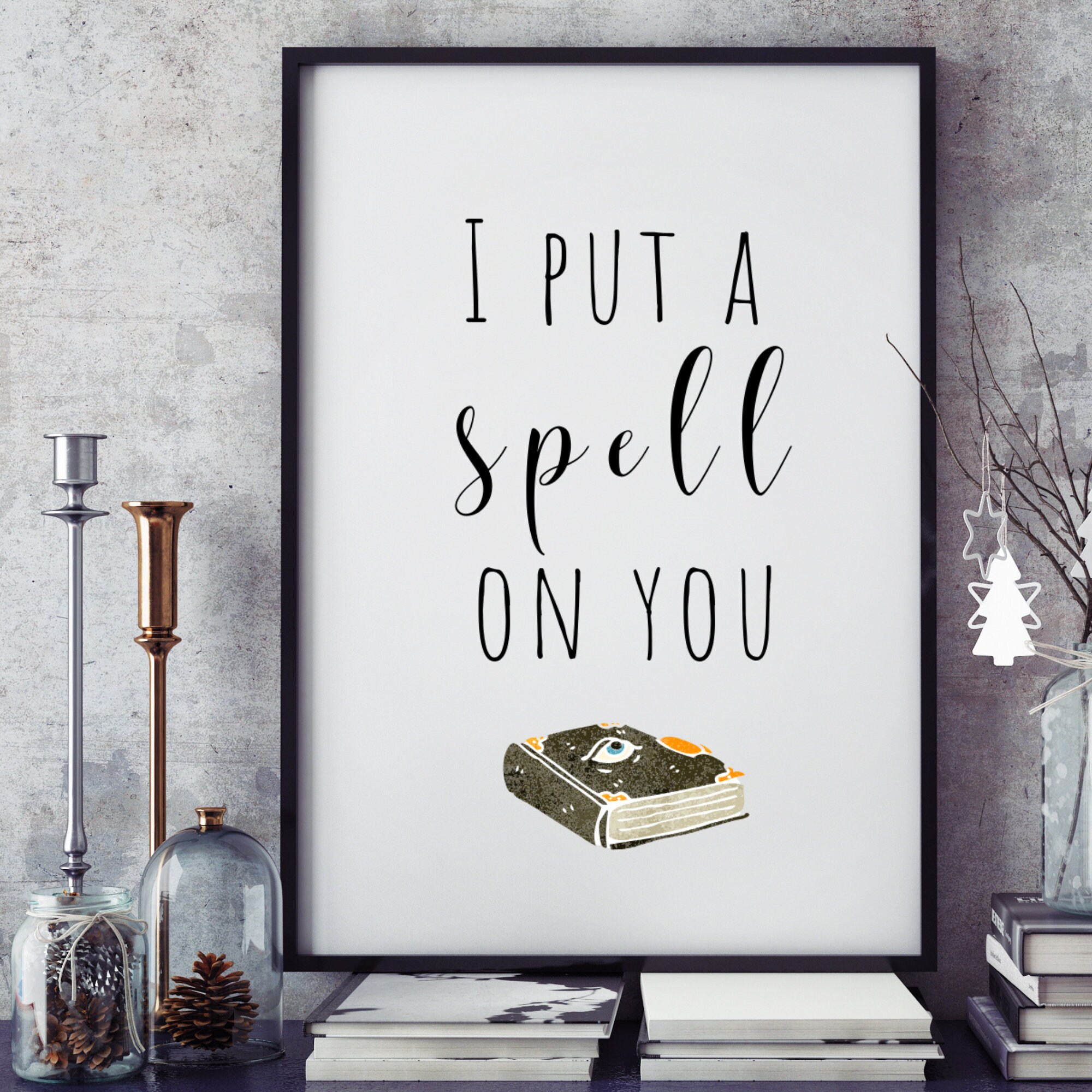 Prints Art & Collectibles Hand Lettered Prints Hand Lettering Hocus ...