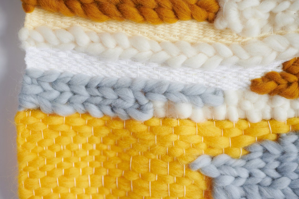 Natural Textures Weavingweavinghandwoven Weavingwool - Etsy