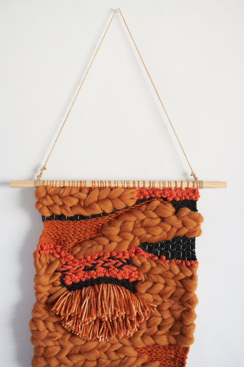 Eye Weaving,weaving,handwoven Weaving,wool Weaving,chunky Weaving,gift ...