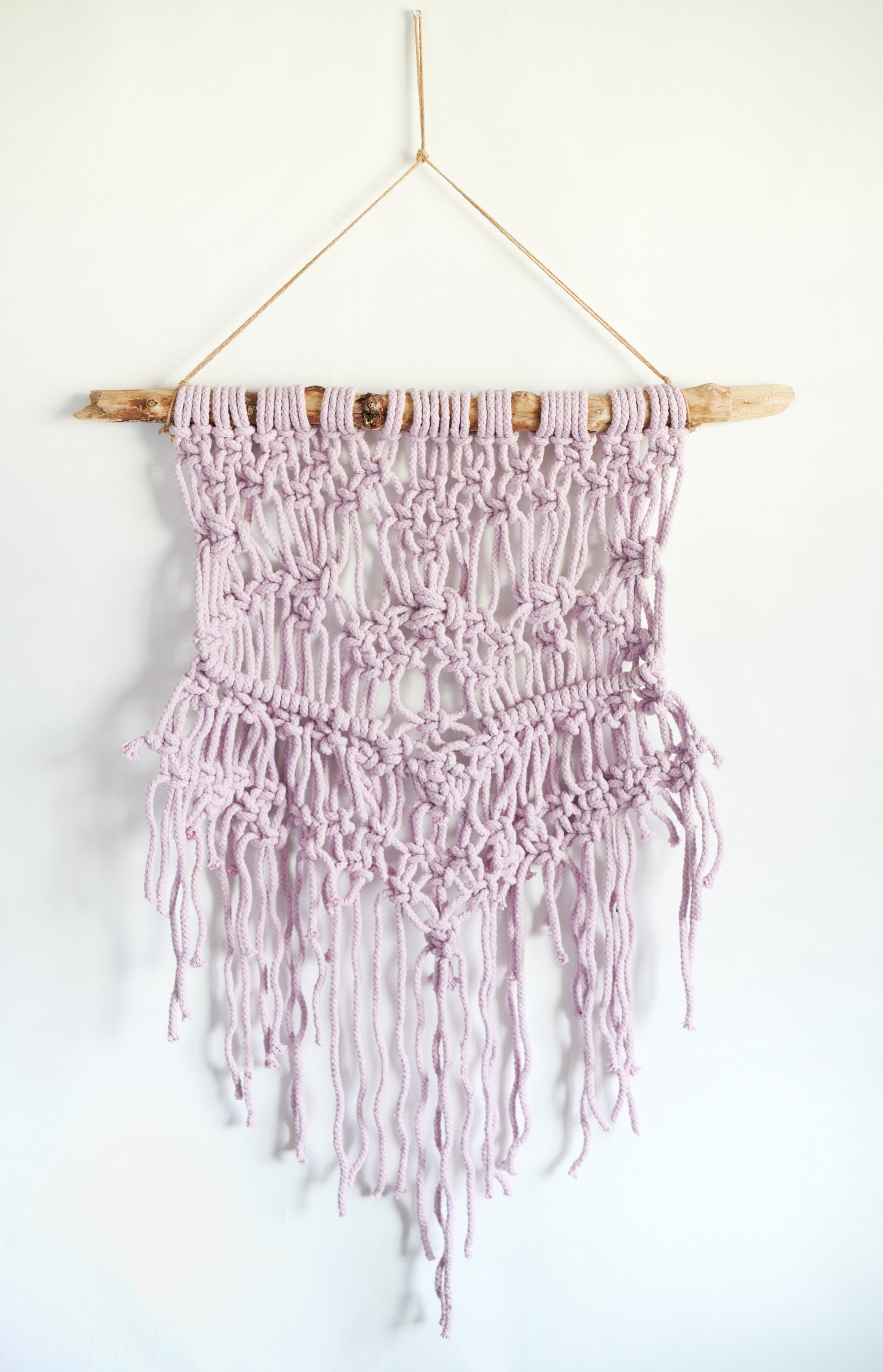 Purple Weaving,weaving,wall Hanging,macrame,gift,lavender Wall,boho Art ...