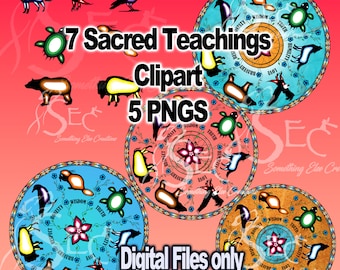 Seven Sacred Grandfather Teachings for Classroom 8 Posters Indigenous ...