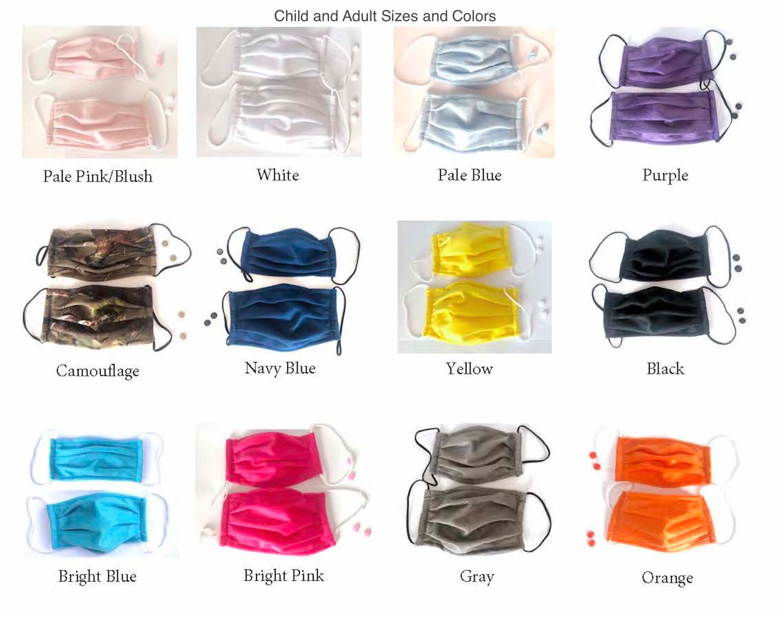 Yellow Face Mask With Filter Pocket and Nose Bridge Wire - Etsy