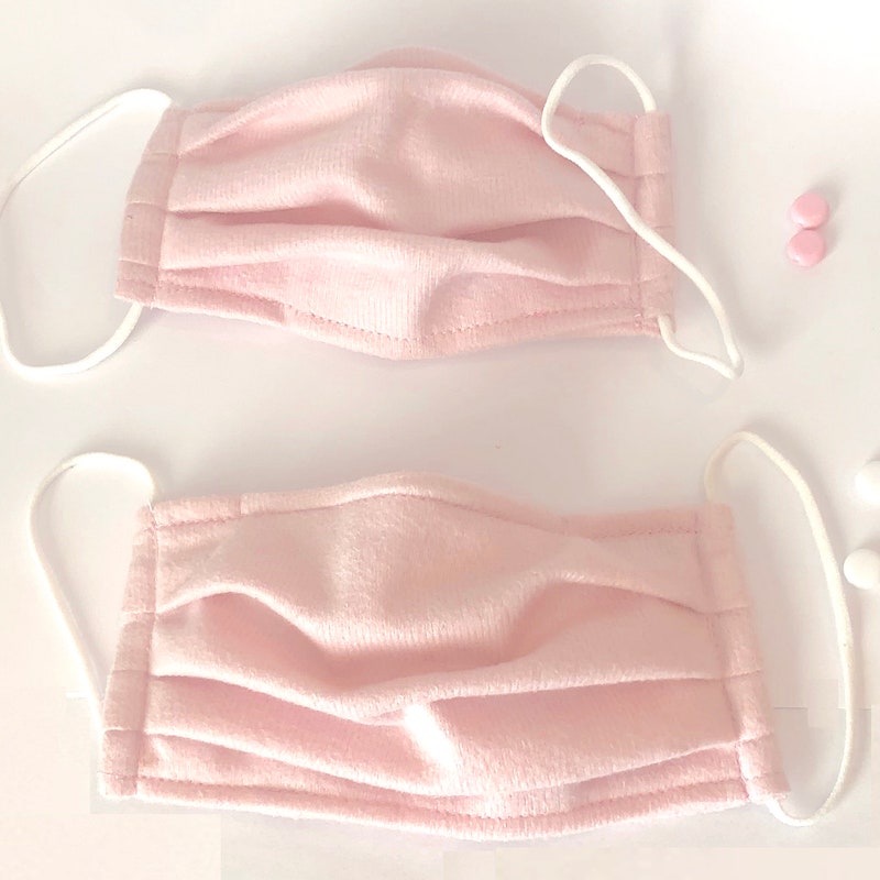 Pink Face Mask - Etsy