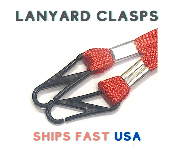 Black Hard Double Hook or White Clasp Multi-use Clips. | Etsy