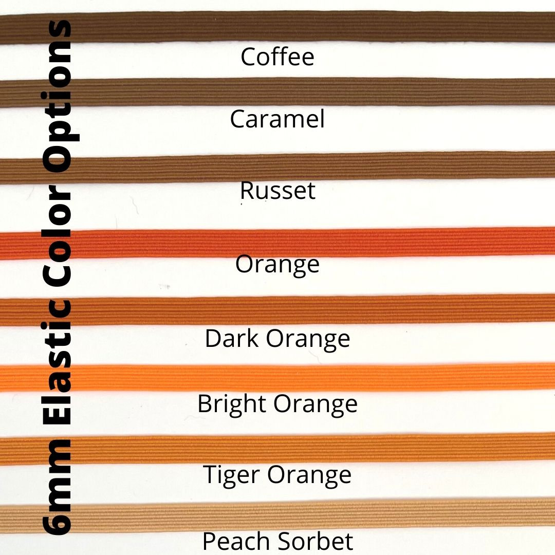 6mm COLORED Elastic Cord for Jewelry and Crafting. High | Etsy