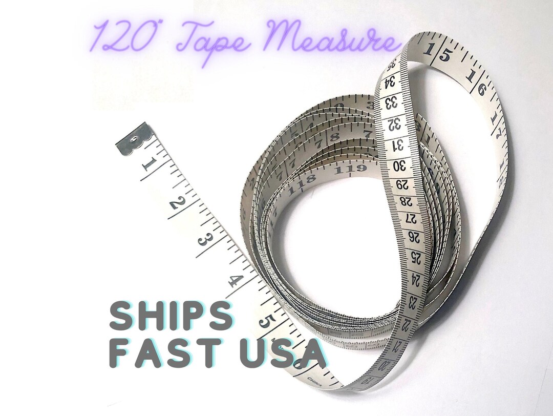 Measuring Tape 120" for Professional Sewing. Heavy Duty Soft Flexible ...