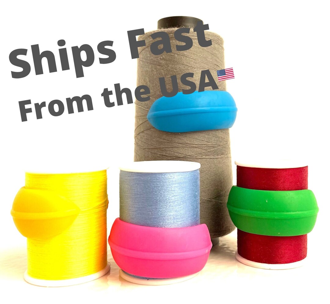Thread Spool Huggers Holder Organizer Clamp. Stop Thread Spools From ...