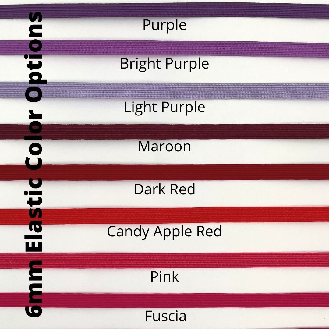 6mm COLORED Elastic Cord for Jewelry and Crafting. High | Etsy