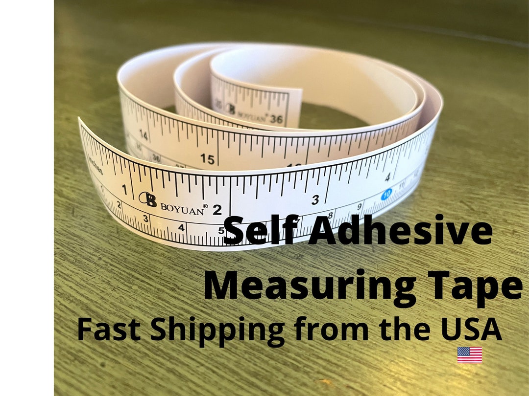 Self Adhesive Measuring Tape: 1-yard for Sewing & Crafts - Etsy