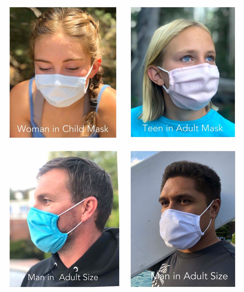 Yellow Face Mask With Filter Pocket and Nose Bridge Wire - Etsy