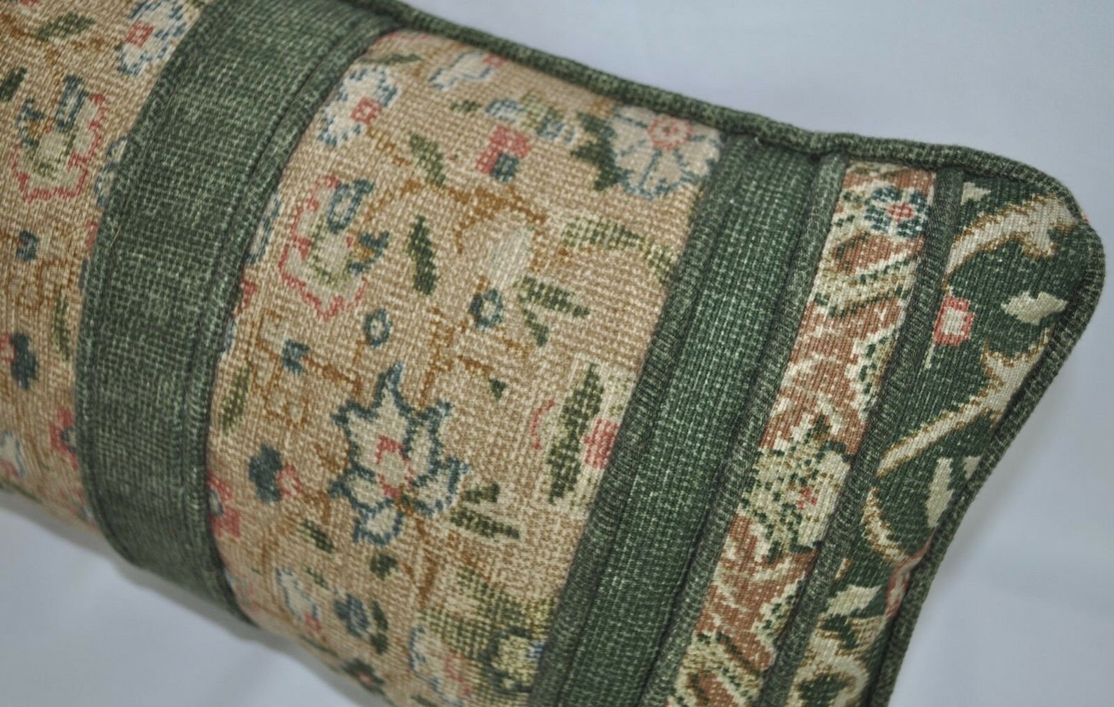 Decorative Pillow Floral Pillow Vintage Pillow - Etsy