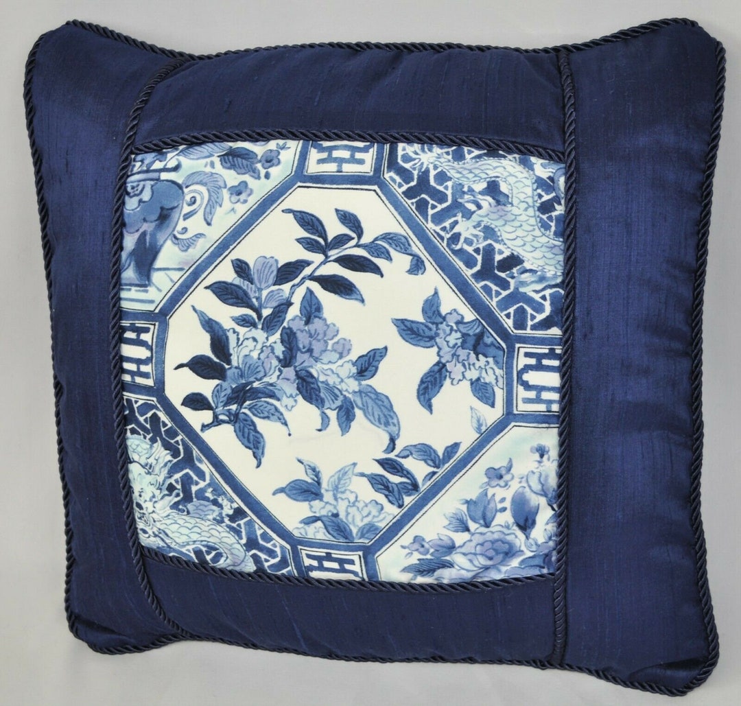 Decorative Pillow - Oriental Pillow - Vintage Pillow - Etsy
