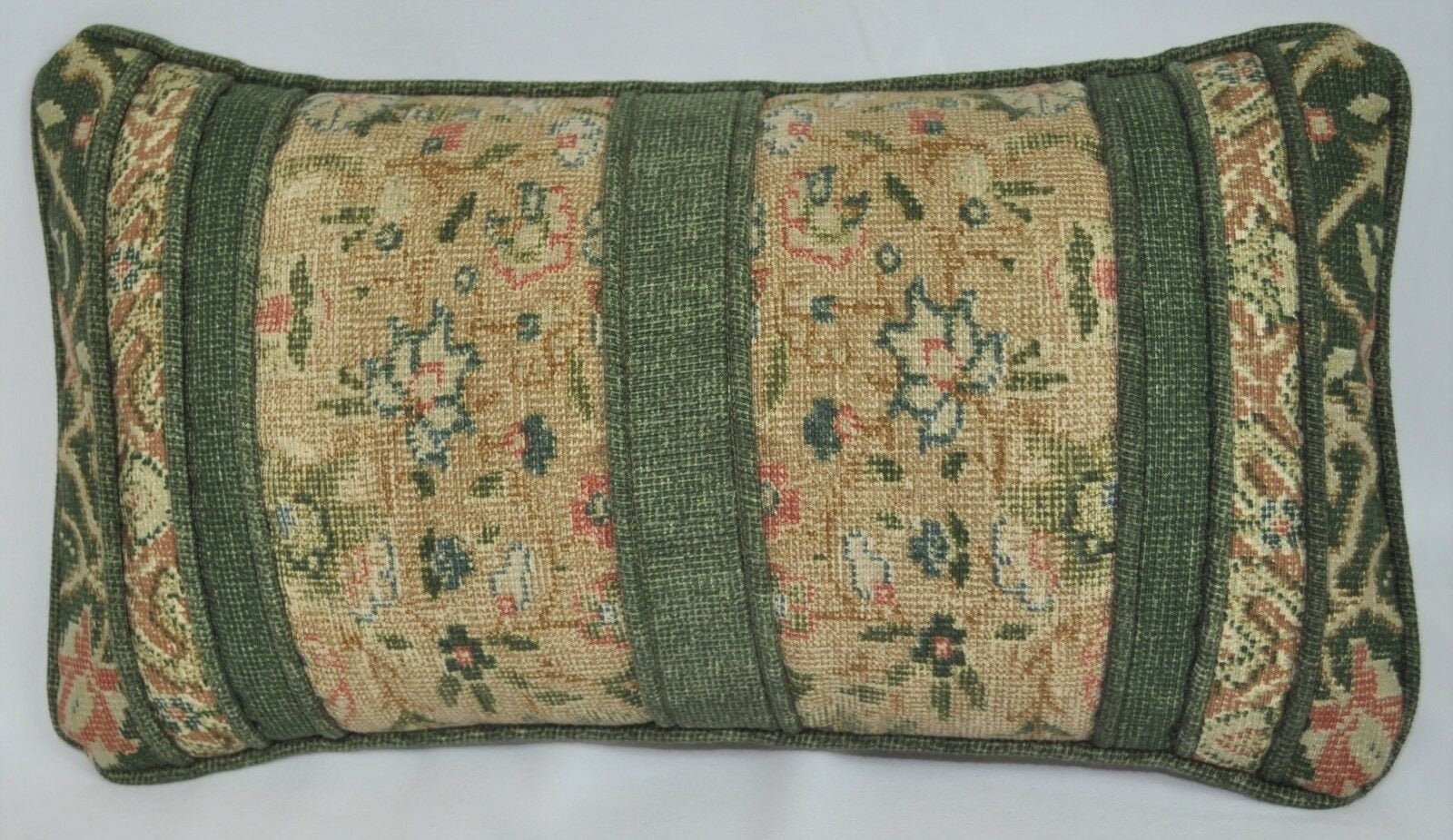 Decorative Pillow Floral Pillow Vintage Pillow - Etsy