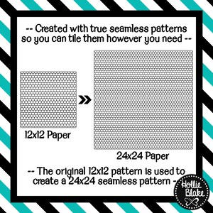 SALE!! 16 Bright Honeycomb Seamless Digital Papers • Rainbow • Seamless ...
