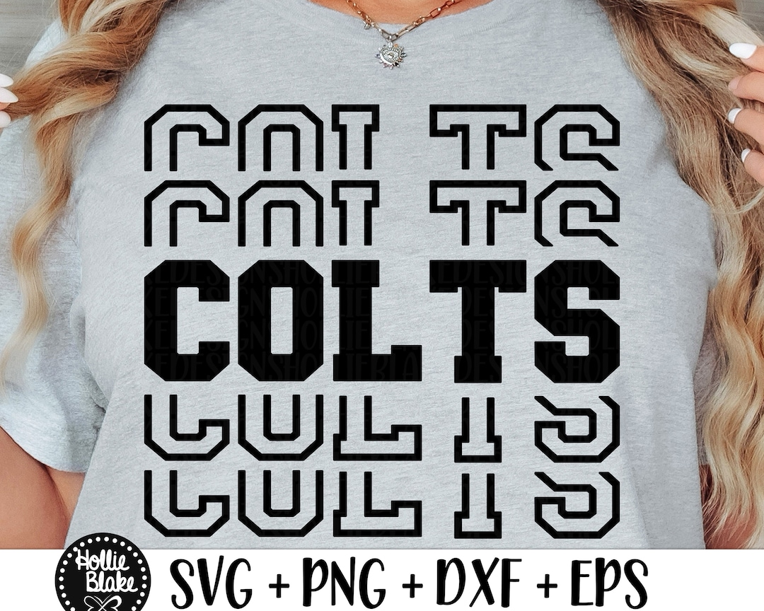 Colts SVG, Stacked Colts SVG, Colts Football, Colts Baseball, School ...
