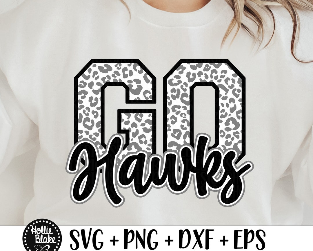 Hawks SVG, Go Hawks SVG, Hawks Mascot SVG, Hawks Football, Hawks ...