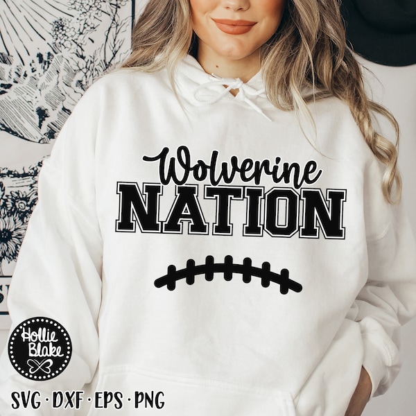 Michigan Wolverines Mascot Svg - Etsy