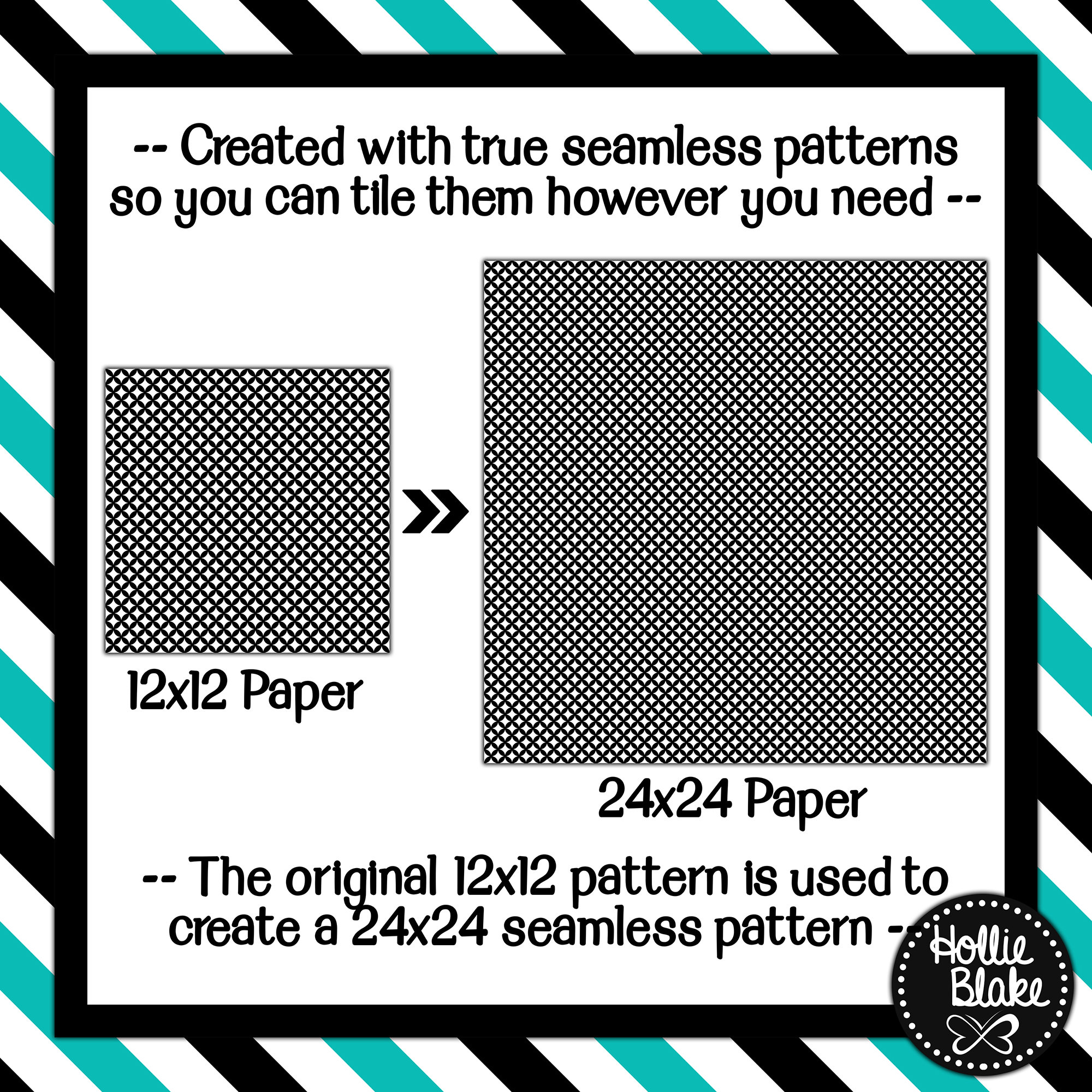 SALE 100 Circles Seamless Digital Papers Rainbow - Etsy