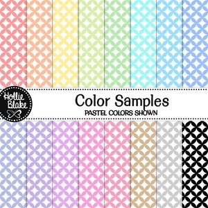 SALE!! 100 Circles Seamless Digital Papers • Rainbow • Seamless ...