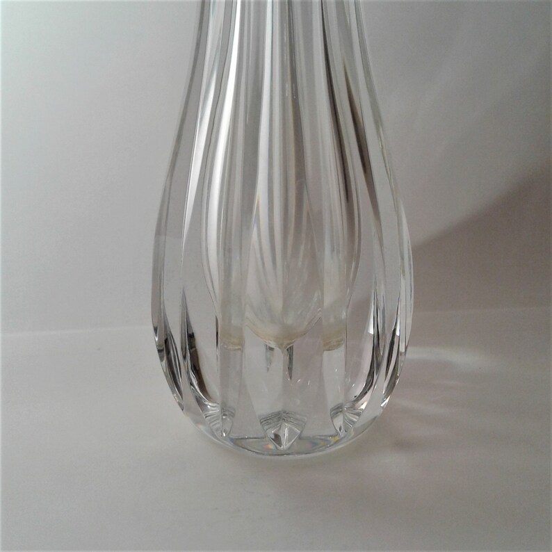 Saint Louis Cristallier Depuis 1767 France Crystal Vase 10 Tall Comes ...