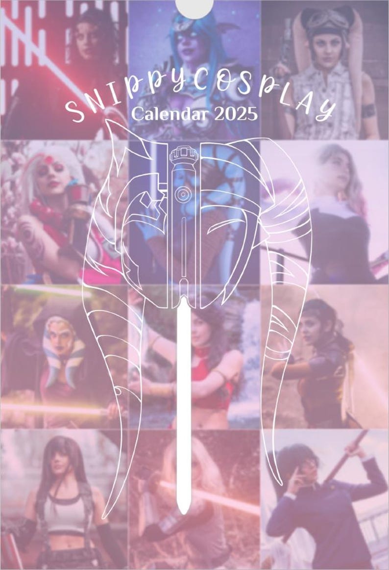 A4 Snippycosplay 2025 Cosplay Calendar - Etsy