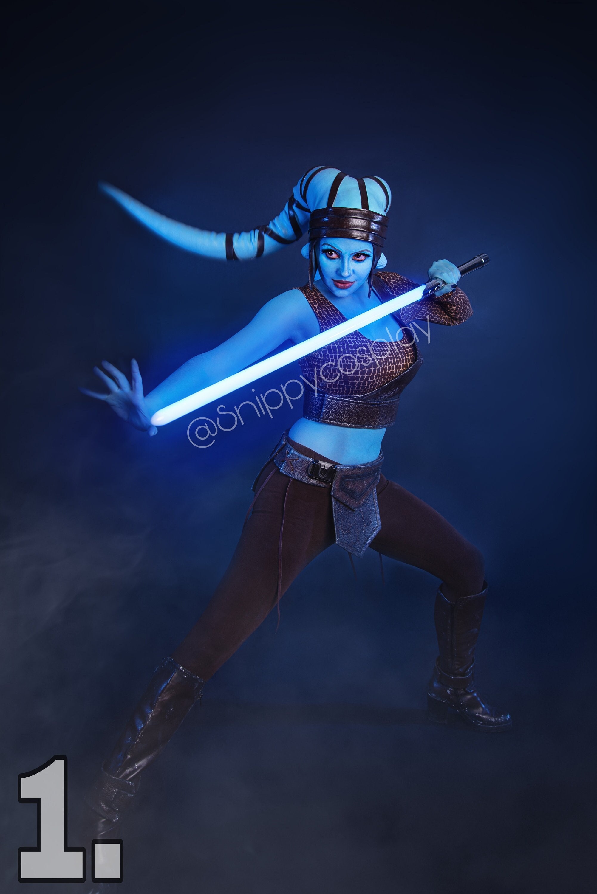 Aayla Secura Cosplay Print Of Your Choice Etsy