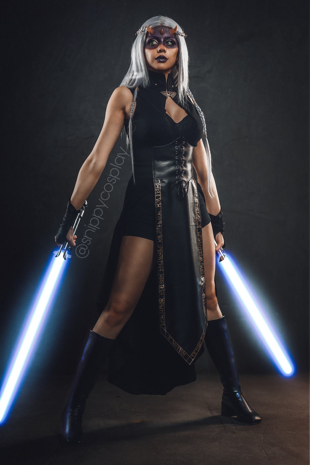 The Grey Jedi Star Wars Zabrak Cosplay Print - Etsy