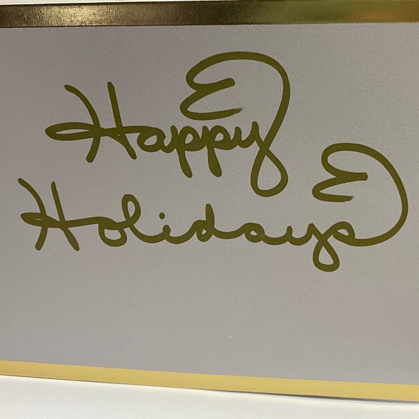 Handwritten Christmas Cards - Etsy