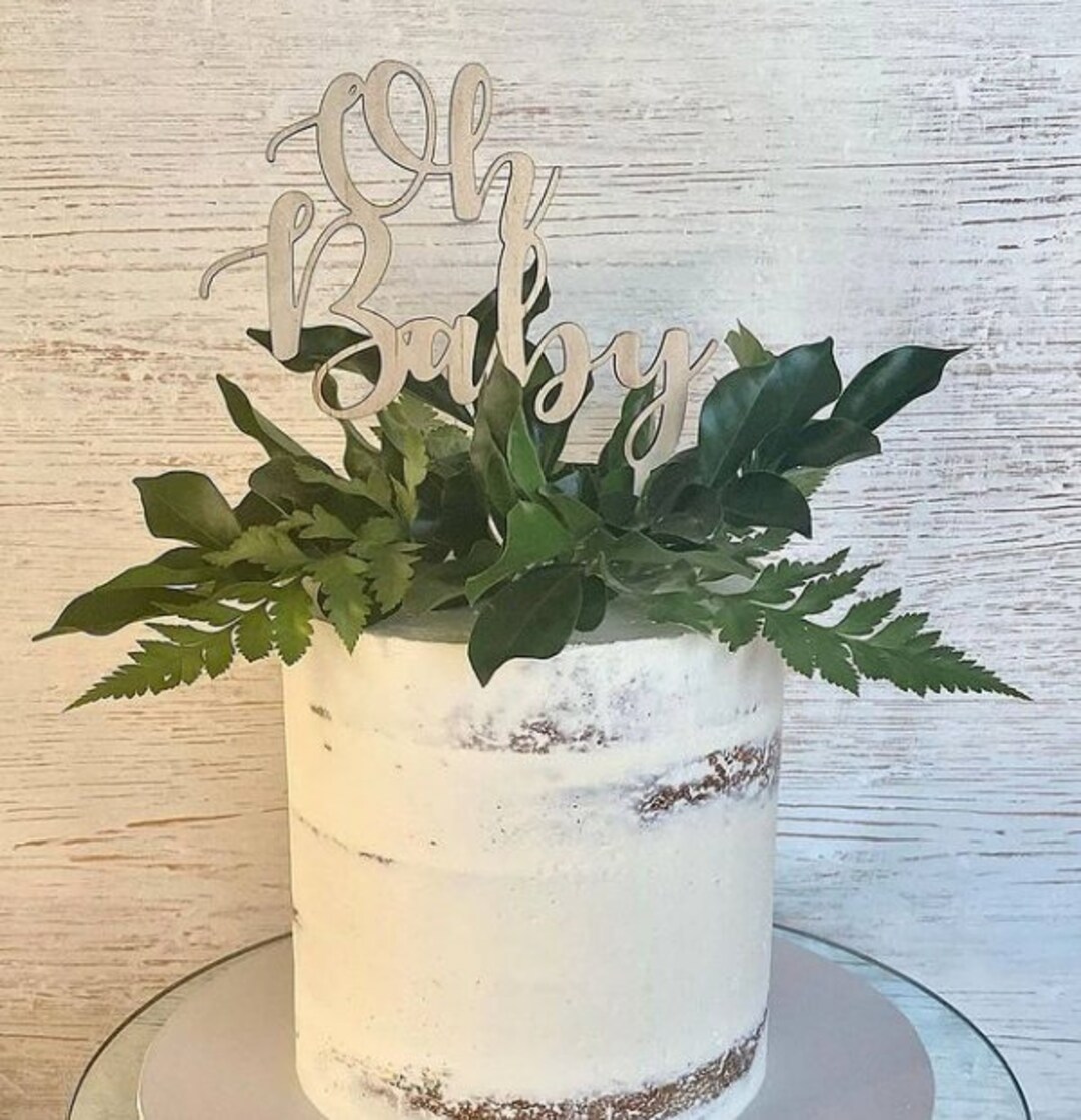 Custom Wood Cake Topper - Personalised Topper - Wood Topper - A5 Size ...