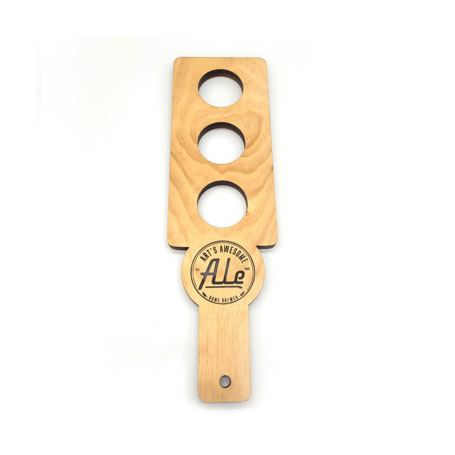 Personalised Craft Beer Paddle, Flight, Tasting, Bar, Home Brewer ...