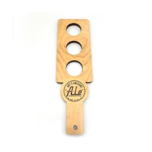 Personalised Craft Beer Paddle, Flight, Tasting, Bar, Home Brewer ...