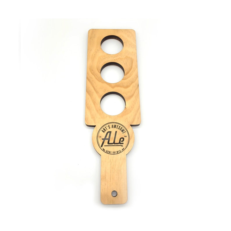 Personalised Craft Beer Paddle, Flight, Tasting, Bar, Home Brewer ...