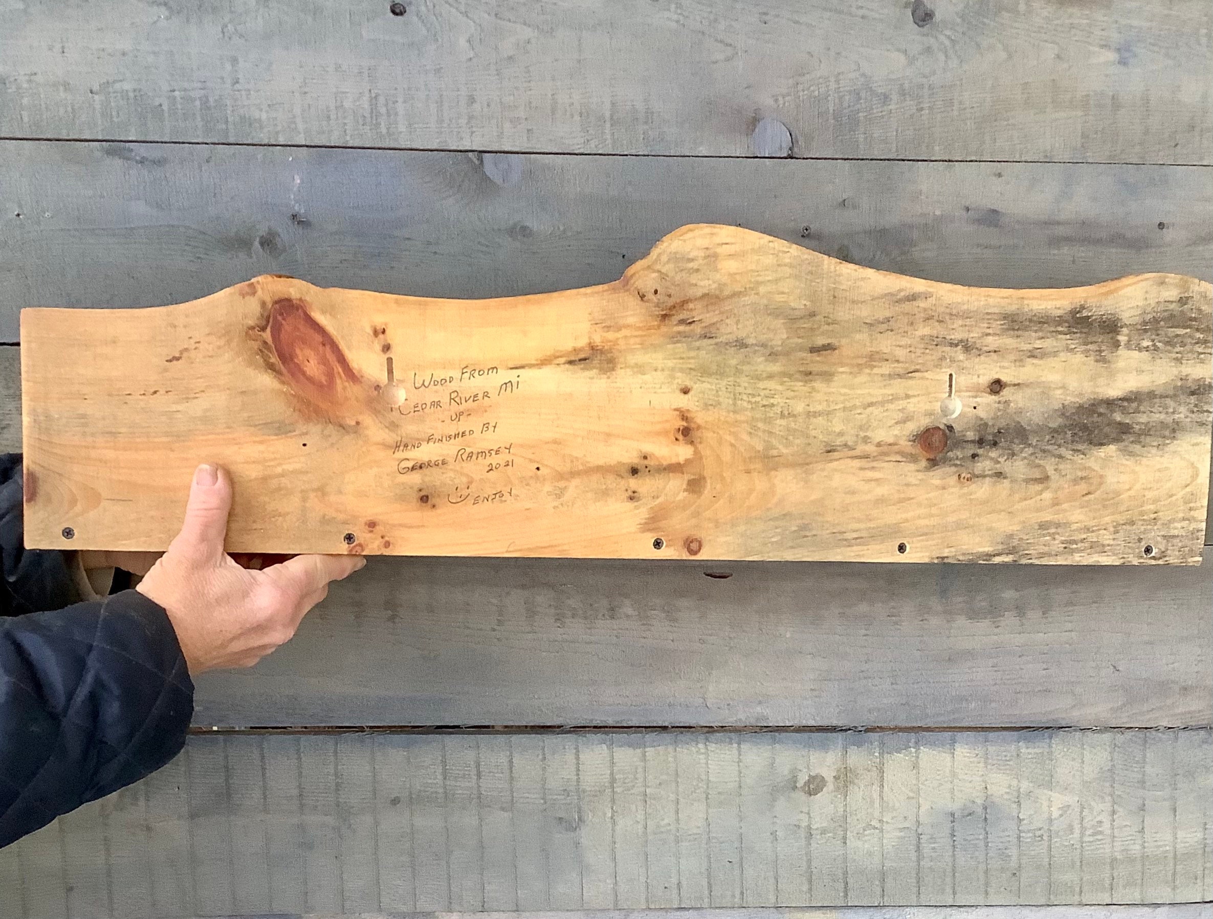 6 STEM WINE & STEMWARE Live Edge Display Bar Rack Storage Bar | Etsy