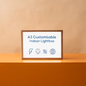 Custom LED Lightbox - Etsy