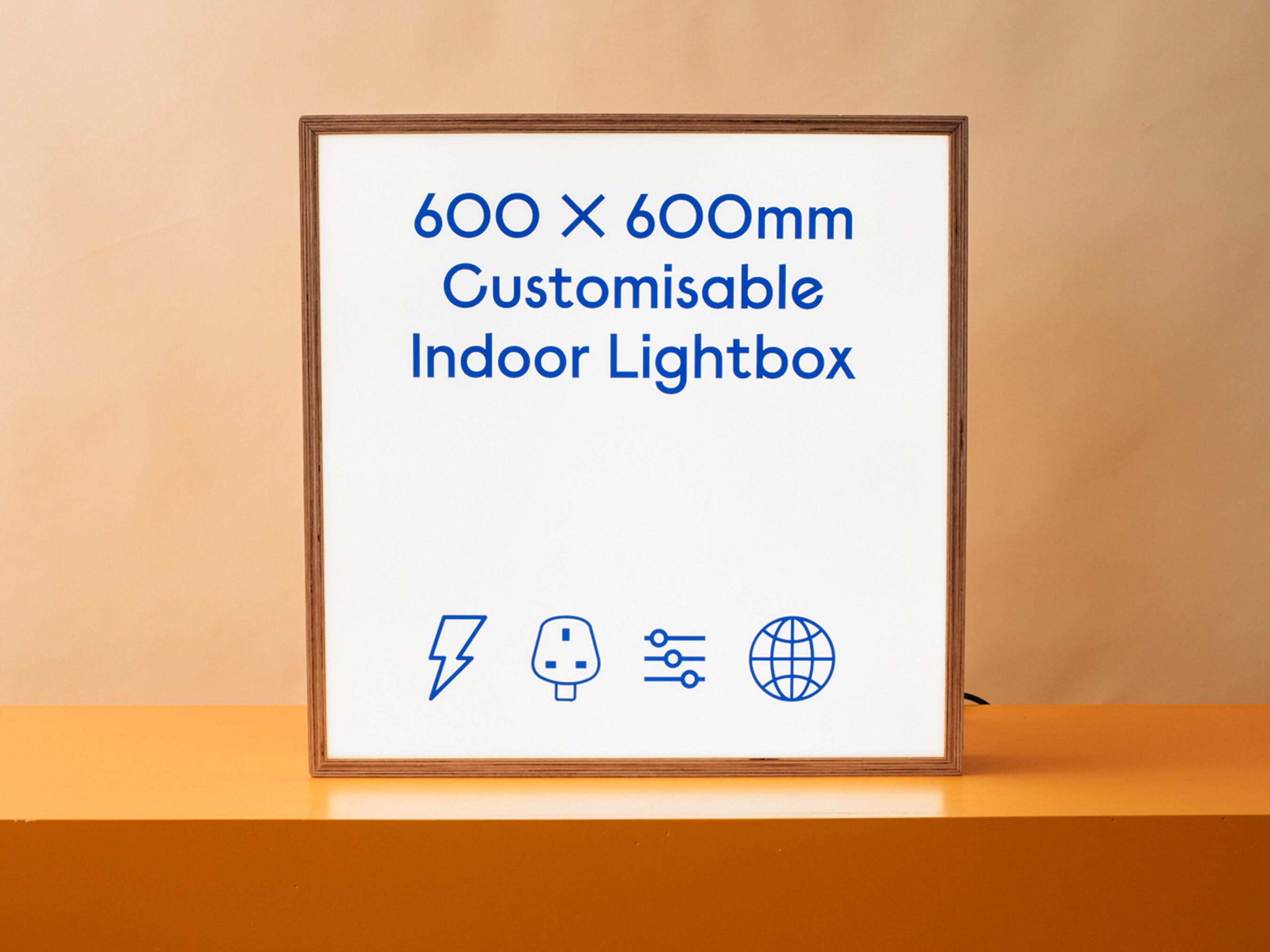 Custom LED Light Box Various sizes available Any design. | Etsy