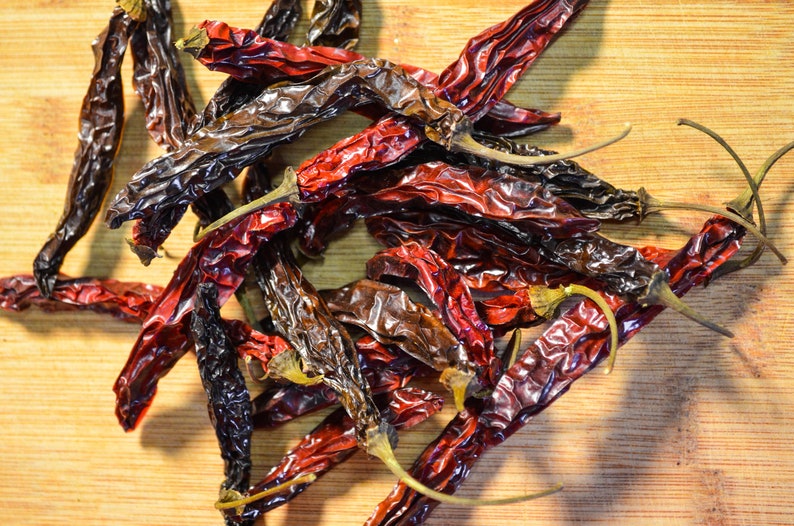 Dried Serrano Peppers Certified Organic Serrano Pepper - Etsy