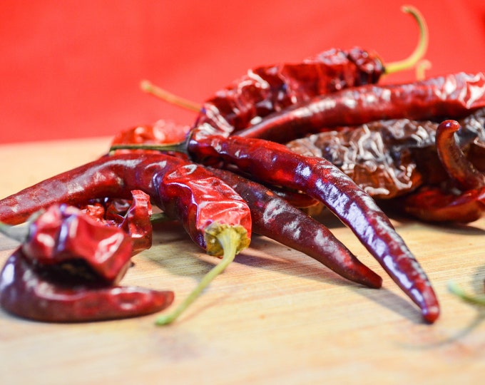 Dried Cayenne Peppers Certified Organic, Cayenne Pepper, Traditional ...