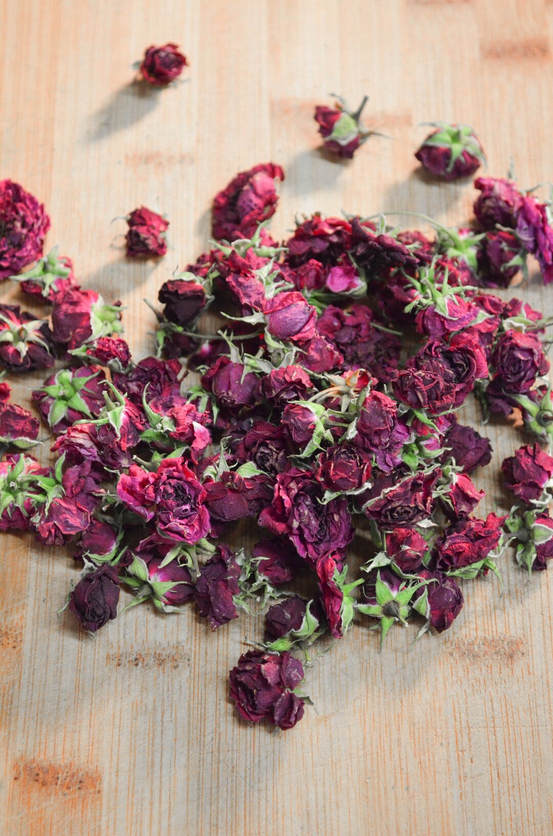 Dried Mini Roses - Certified Organic, Hand Harvested Edible Flowers - Etsy