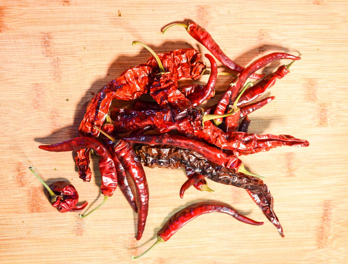 Dried Cayenne Peppers Certified Organic Cayenne Pepper - Etsy
