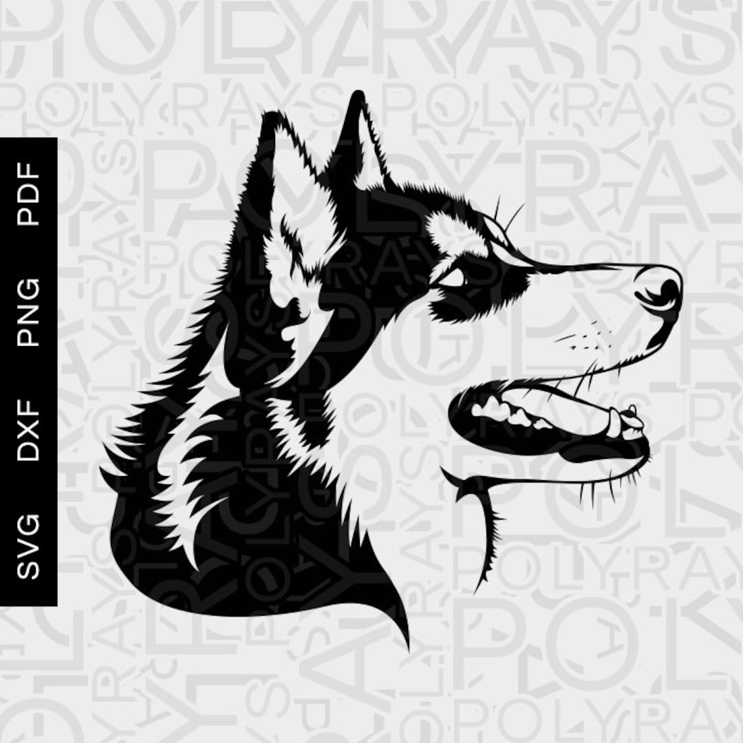 Husky Svg, Hasky Dxf, Husky Cutting File, Husky Files for Cricut ...